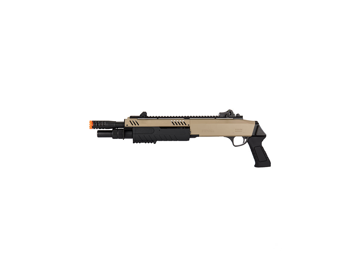 FABARM STF/12 Short Barrel Shotgun (TAN) – Simple Airsoft