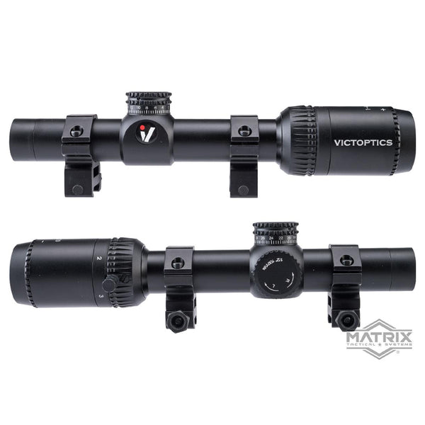 Matrix X4 1-4x20 Variable Second Focal Plane Tactical Scope w/ HIgh 1 ...
