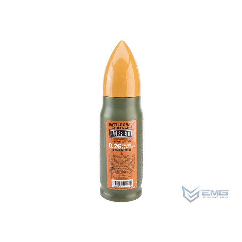 EMG Barrett Licensed Battle Grade 6mm Airsoft Tracer BBs (Color: Green