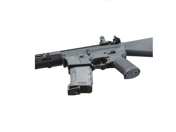 Lancer Tactical Gen 3 Hellion 7" M-LOK Airsoft AEG Rifle w/ Stubby Sto ...