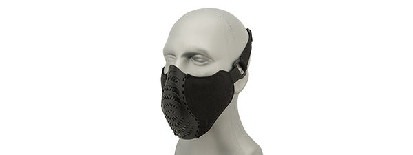G-Force Ventilated Discreet Half Face Mask – Simple Airsoft