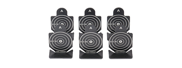 AC-447 METAL SHOOTING TARGETS - TYPE A (SET OF 6) – Simple Airsoft