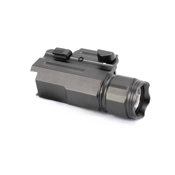 AIM Sports Pistol & Rifle Quick Release 330 Lumens Combat Flashlight w ...