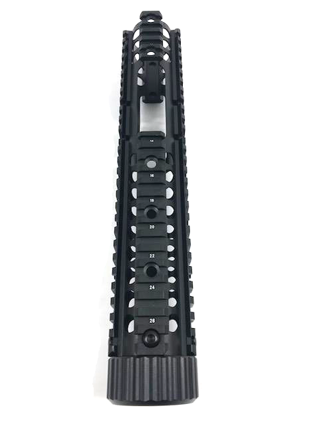 Tactical M4 RAS Rail System / MRE-1 - 12 inch - Black – Simple Airsoft