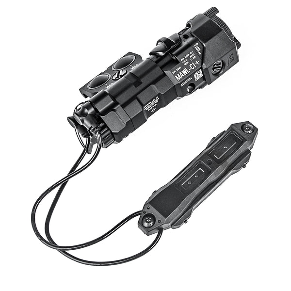MAWL-C1 light/green laser unit, dual switch, black – Simple Airsoft